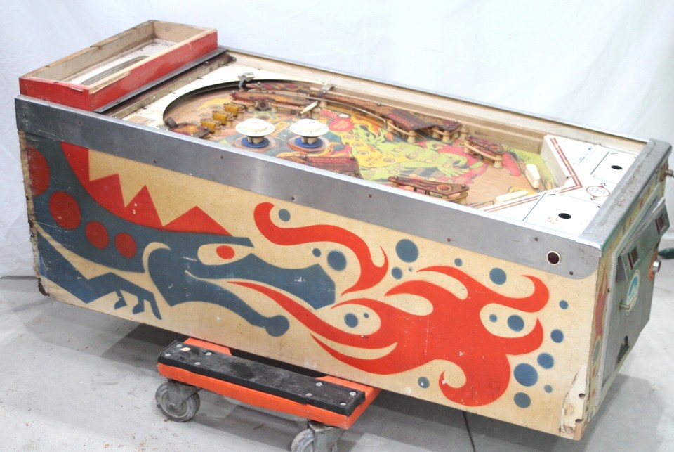 Dragon Pinball Machine (Gottlieb, 1978)- BASE ONLY- Restoration Project ...