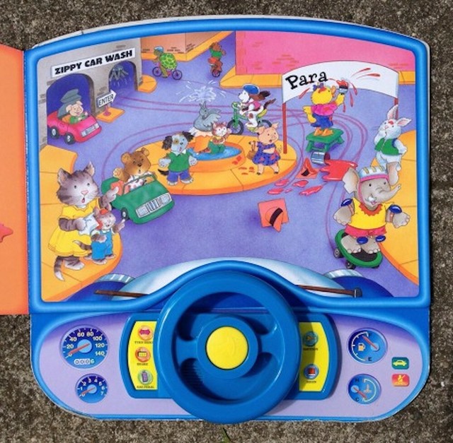 My Little Police Car Electronic Read Play Books (i Can Drive Book ...