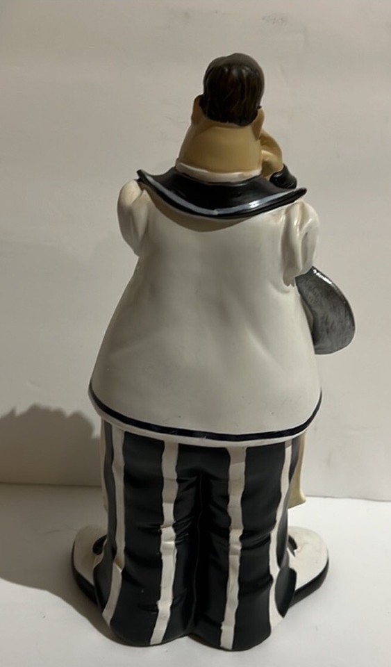 10"H Chef Serving Statue Dining Room Accessory Decoration Figurine Room ...