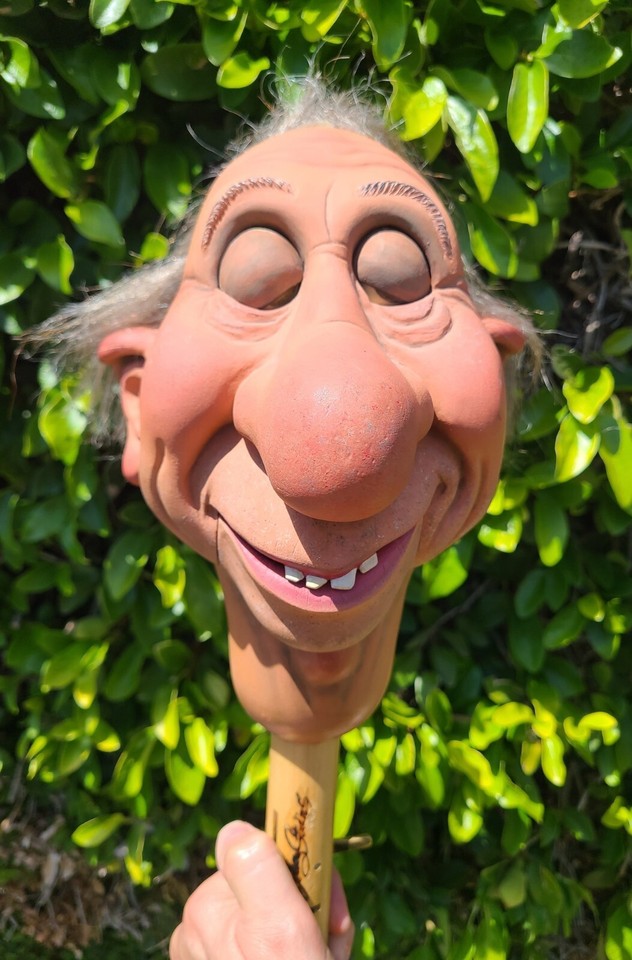 Professional Ventriloquist Tim Selberg "OLAF" Wood Dummy Puppet Doll ...