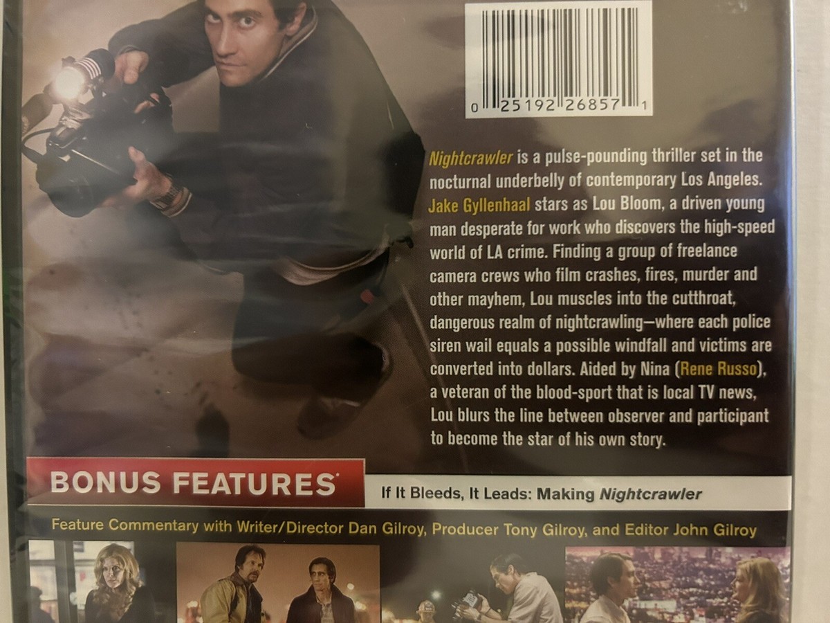 Nightcrawler Movie 2022 Dvd Cover