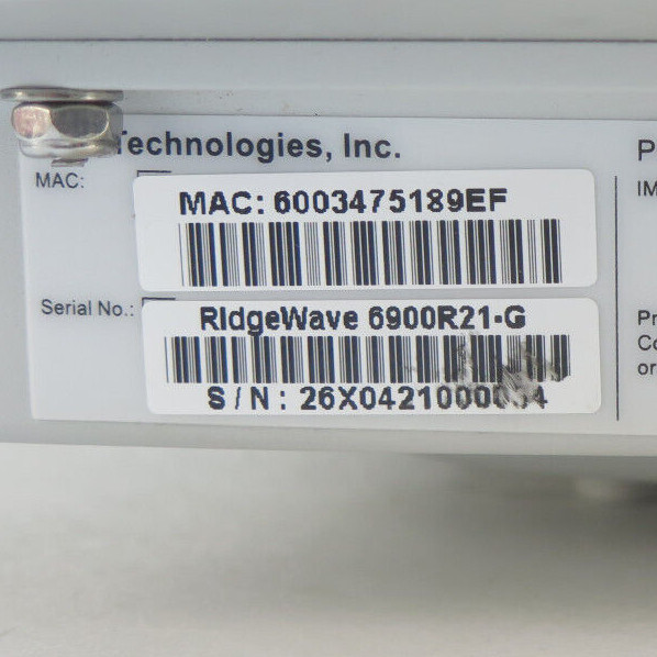 BEC RidgeWave 6900R21-G LTE-A Pro CBRS Industrial Outdoor Router, 4x4 ...