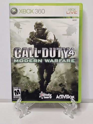 Call of Duty 4: Modern Warfare (Xbox 360) Complete In Box CIB ...