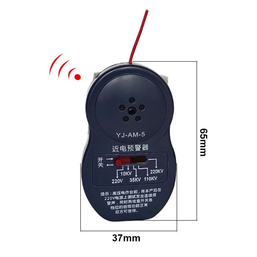 Grey Near Electric Alarm Plastic Voltage Warning Device Workplace | eBay