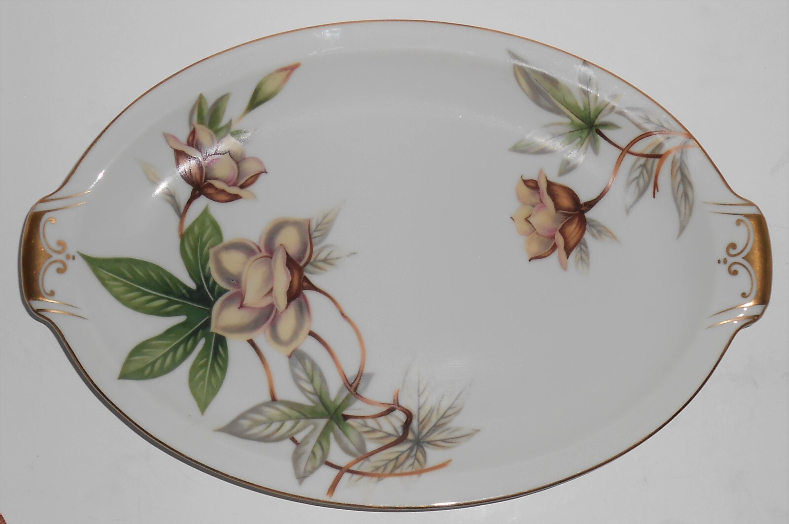 Meito China Porcelain Japan Woodrose Platter | eBay