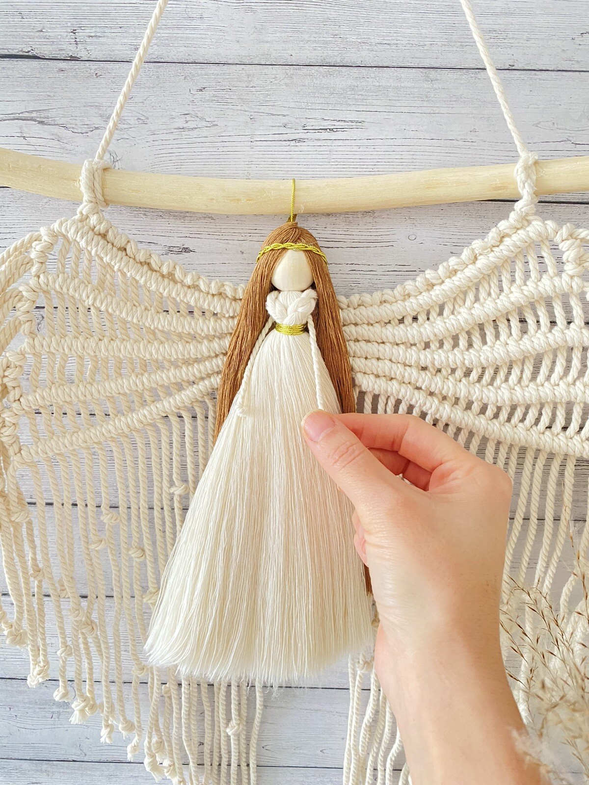 macrame Doll, Macrame Angel | eBay