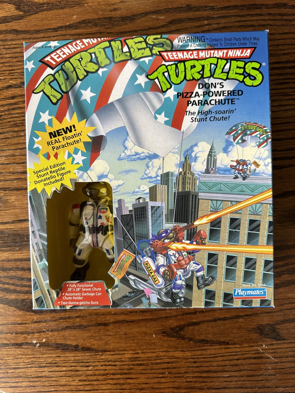 Teenage Mutant Ninja Turtles Don's Pizza Powered Parachute | eBay