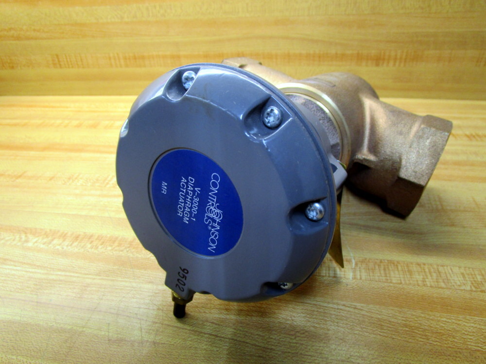 Johnson Controls V-3000-1 Diaphragm Actuator V30001 W/1-1/2 NPT VLV | eBay