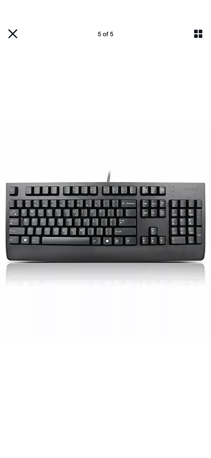 Lenovo SK-8825 41A5289 Wired Keyboard for sale online | eBay