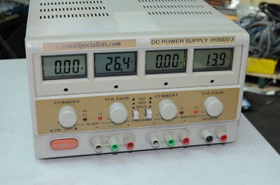 DC Power Supplies - Dual Tracking Dc Power Supply