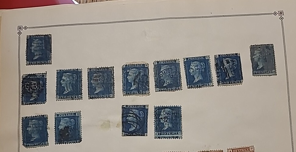 GB QV 1841 2d blue Stamps 13 rare Stamp | eBay
