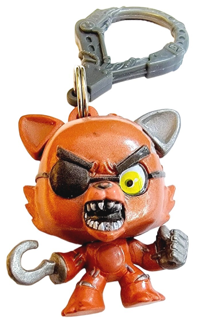 FNAF Captain Foxy Keychain Backpack Bag Clip Five Nights At Freddy’s ...