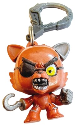 FNAF Captain Foxy Keychain Backpack Bag Clip Five Nights At Freddy’s ...