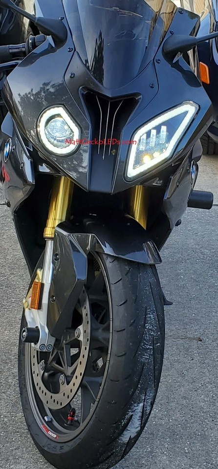 BMW 2009-2014 S1000RR ... LED Headlight .. Better than HID . FAST USA ...