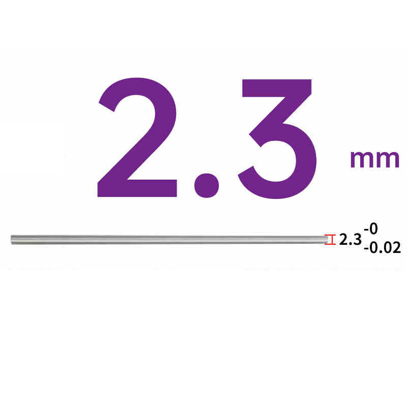 0.5mm-25mm HSS Round Bar HRC 52 High Speed Steel Rod Metal Tools 200mm ...