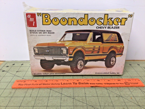 RARE Vintage Boondocker Chevy Blazer model kit by AMT No. T200 | eBay