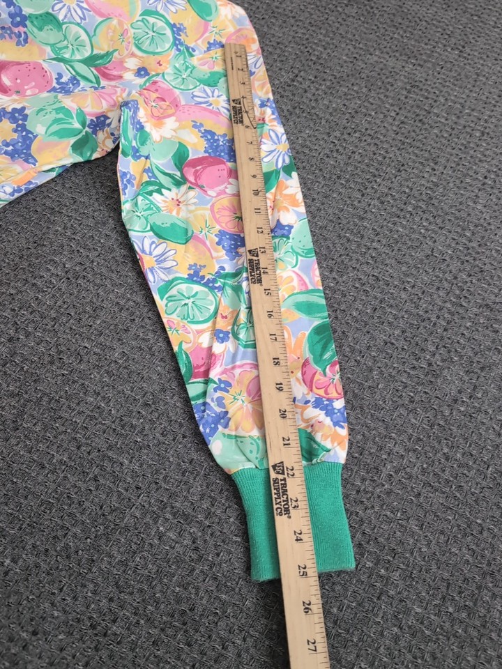 Landau Art Works Scrub Jacket Womens L Citrus Fruits | eBay