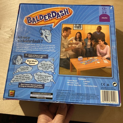 Balderdash Board Game the Hilarious Bluffing Game 2009 Mattel (LQ) | eBay