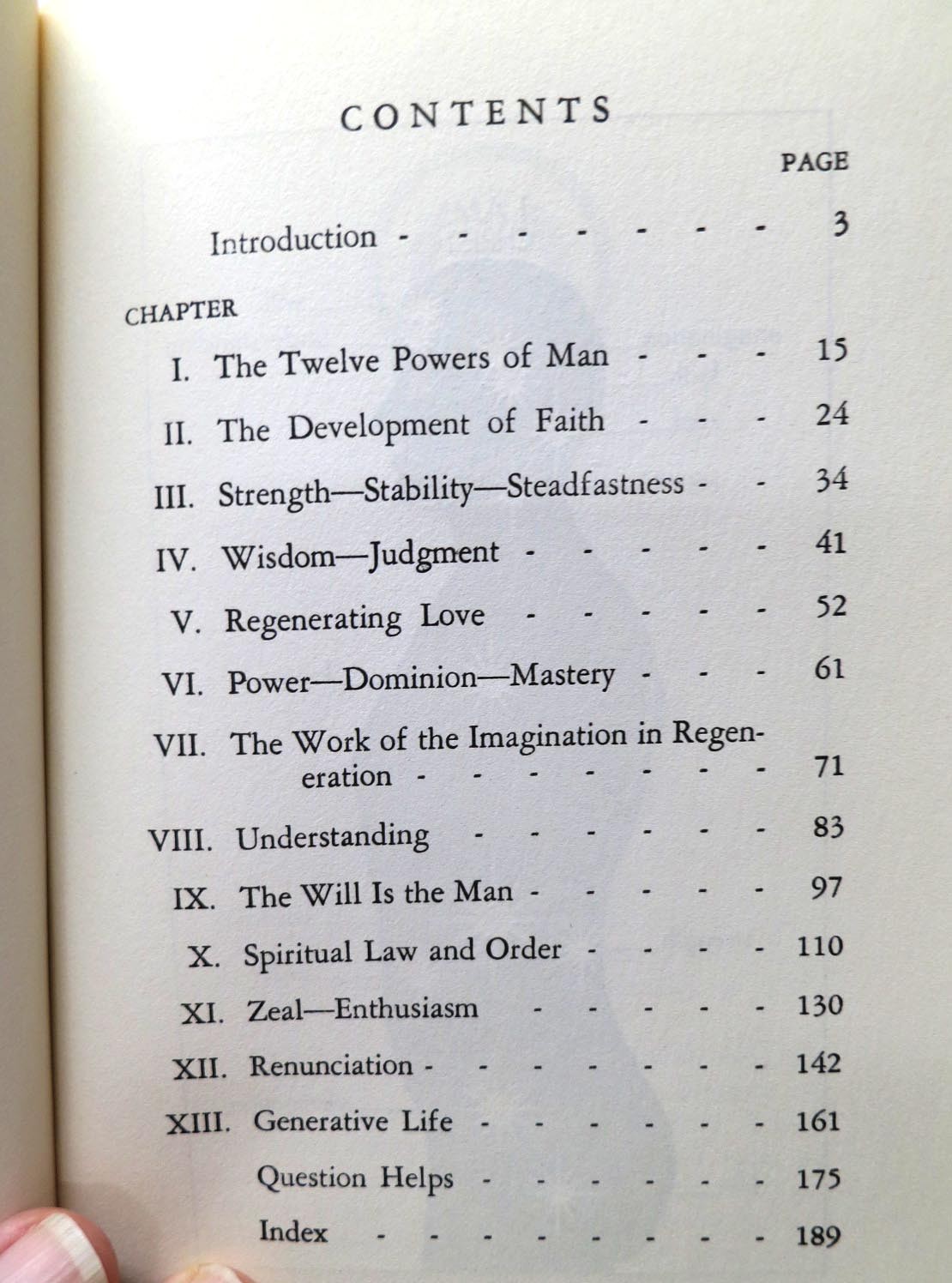 Twelve Powers of Man, 5th ed., Chas. Fillmore, 1938, Unity School ...