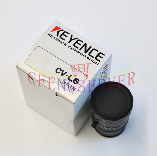 ONE NEW Keyence CV-L6 industrial lens 6MM 1:1.4 C-mount 1/2 | eBay