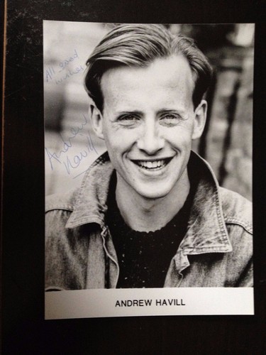 ANDREW HAVILL - POPULAR ACTOR - DR WHO 2007 - SUPERB SIGNED PHOTOGRAPH ...