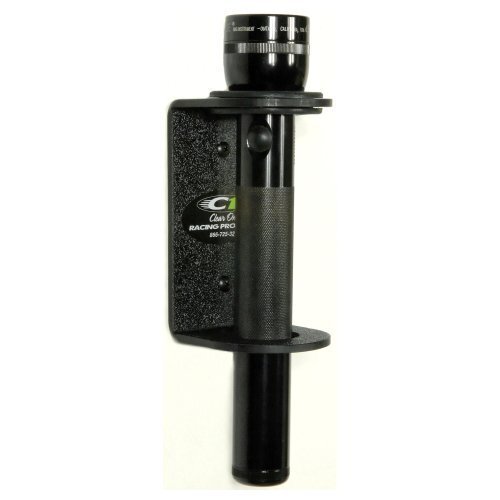 Clear One Flashlight Holder Wall Mount 3-1/2x7x4" Black D Cell ...