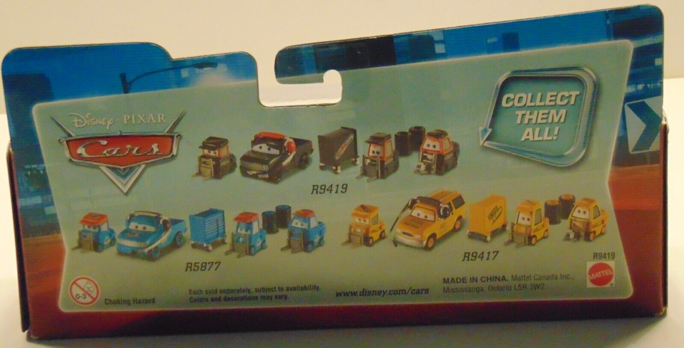 GRAIL: Disney Pixar Cars Team Nitroade Crew Piston Cup Night Chief ...