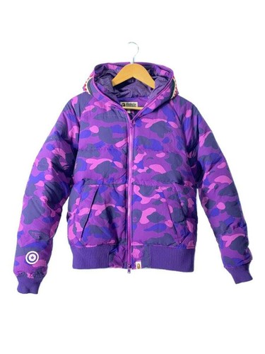 A BATHING APE Bas Veste Nylon Violet S Utilisé | eBay