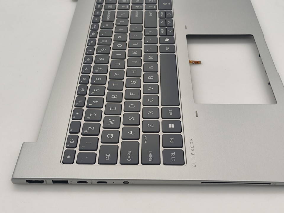 New For HP Elitebook 665 G11 Palmrest Case w/ US Keyboard N95987-001 | eBay