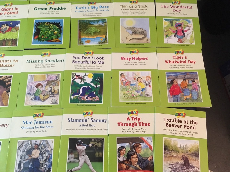 DRA2 Developmental Reading Assessment Mixed Grades 22 Books Readers | eBay