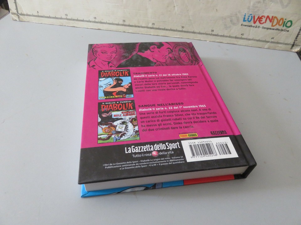 Diabolik The Origins Of The Myth No. 23 - Betrayal - Blood In The Abyss ...