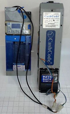 Crane Cashcode Currenza Bill Validator with Recycler and Curenza Coin ...