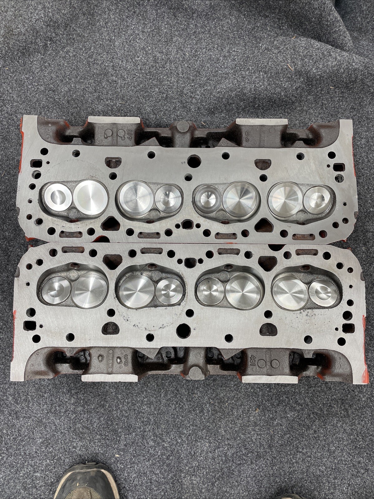 62 Corvette Chevy 327 SBC Double Hump 3782461 461x Cylinder Head Impala ...