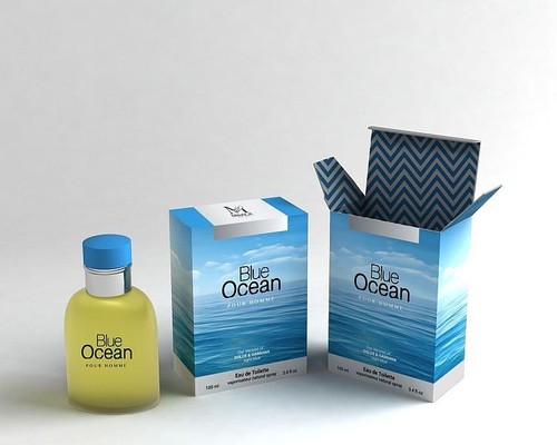 BLUE OCEAN POUR HOMME designer EDT cologne 3.4 oz spray by MCH Beauty ...