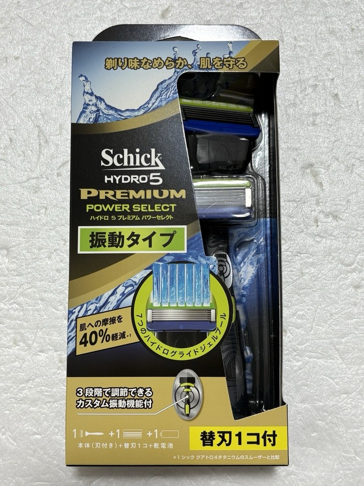 Schick Hydro 5 Premium Power Select 5-Blade Shaving Razor Holder & 1 ...