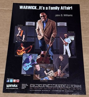 John B Williams / Morris / Cereyon / Rowe - Warwick Guitars - 2011 ...