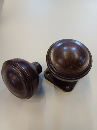 Vintage Bakelite Door Knobs Handles Art Deco Antique 1930's | eBay UK