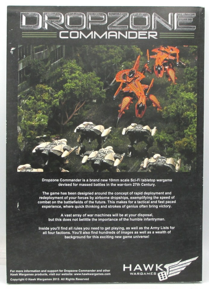 Dropzone Commander DZC10001 Core Rules [Revised 1.1 Edition] (Book ...