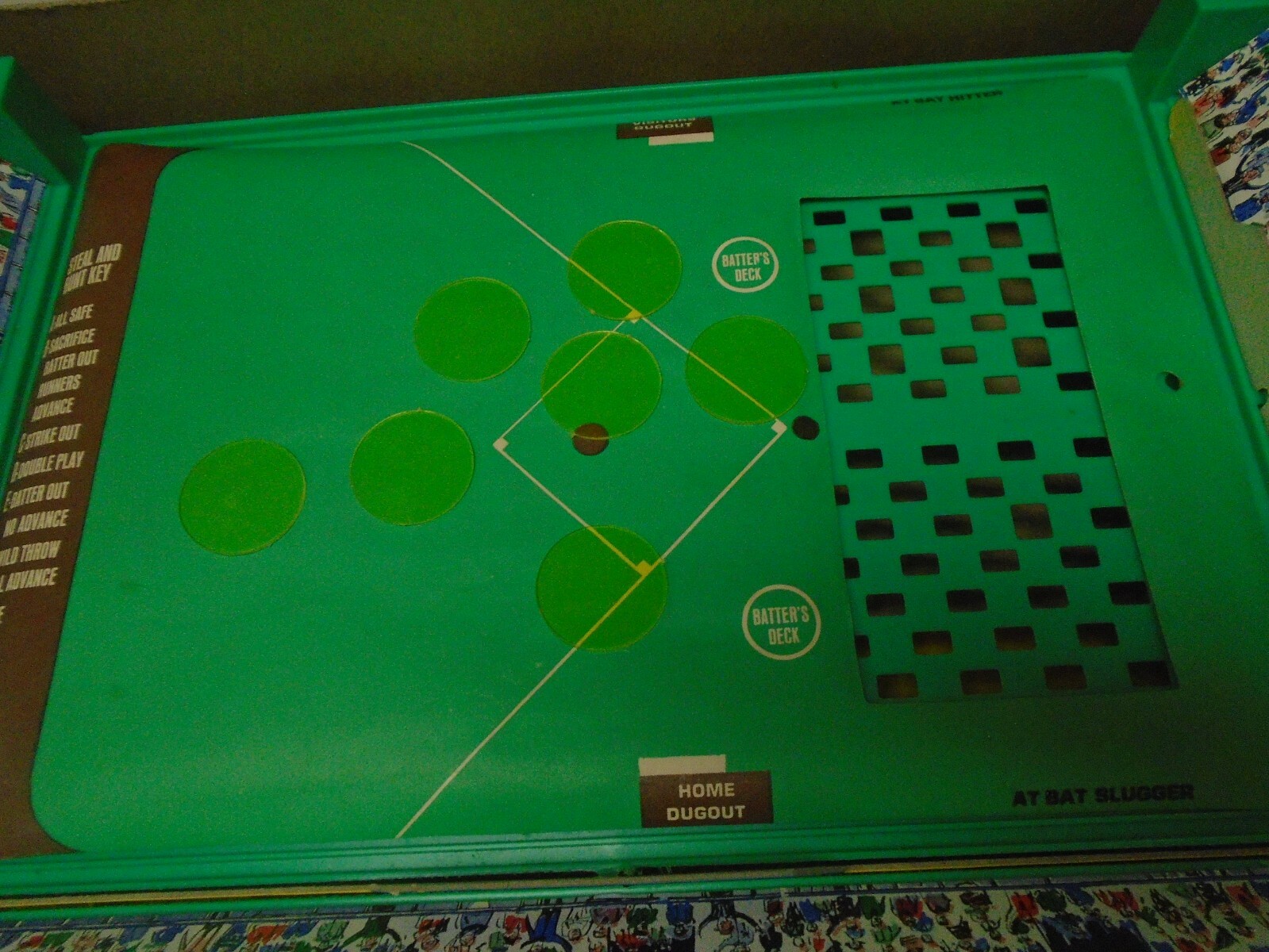 Vintage BASEBALL "Computerized Action Game" Transogram | eBay