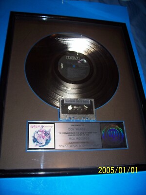 KENNY ROGERS & DOLLY PARTON RIAA RECORD AWARD! ONCE UPON A CHRISTMAS | eBay