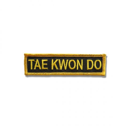 Martial Arts Embroidered Badge - Taekwondo TKD WTF ITF Gi Patches ...