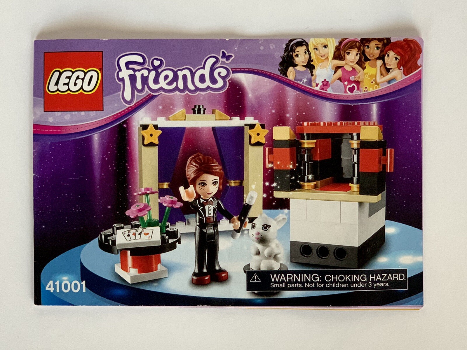 LEGO 41001 Friends Mia's Magic Tricks 100% Complete *Magic Bunny* | eBay