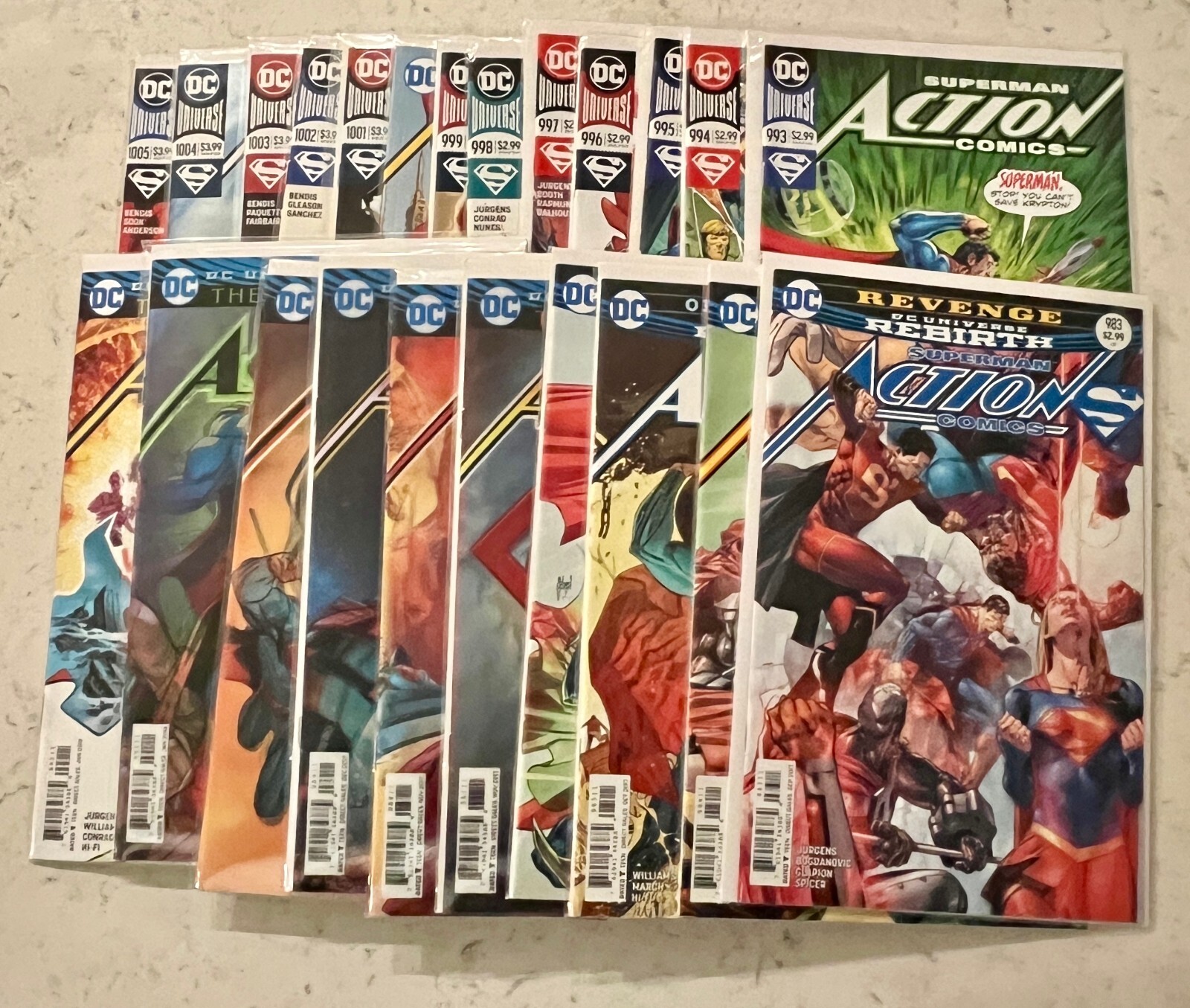 Action Comics #983 to #1005 (full run - 23 issues) | eBay