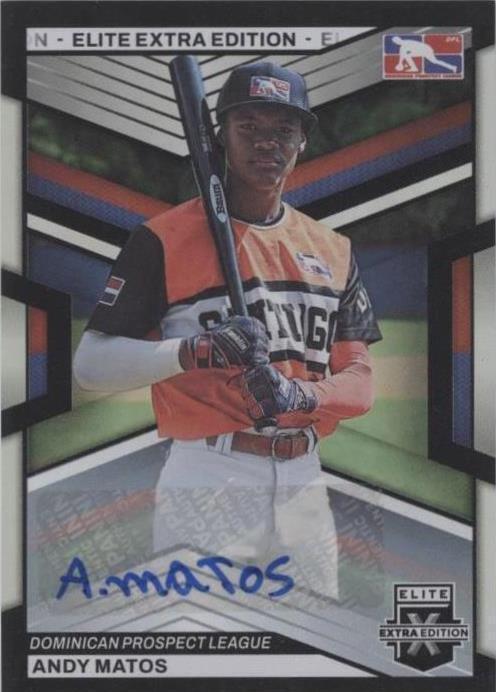 2023 Panini Elite Extra Edition - Andy Matos #198 Signatures (AU, RC ...