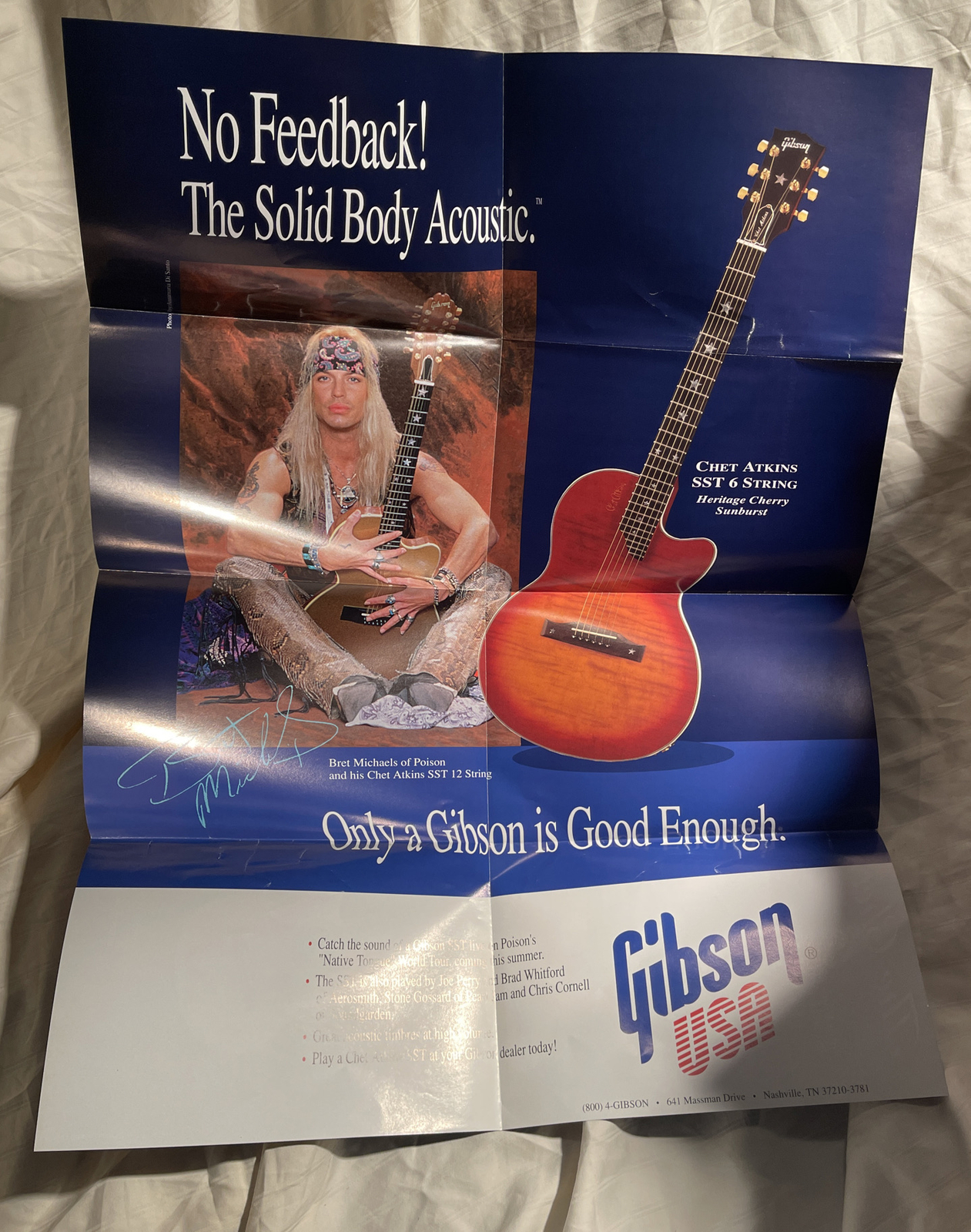 1993 "THE Chet Atkins COLLECTION" GIBSON USA Brett Michael Poison ...