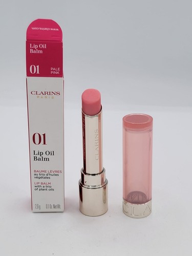 Lip Oil Balm - 01 Pale Pink by Clarins for Women - 0.1 oz Lip Balm ...
