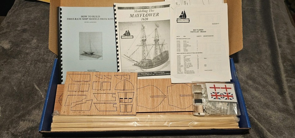 Model Shipways MS2020 Mayflower Wood/Metal Ship Kit - Model Expo | eBay