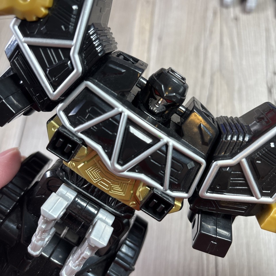 Power Rangers LOT - Dino Charge Deluxe Megazord Figure Zord Blue Red ...