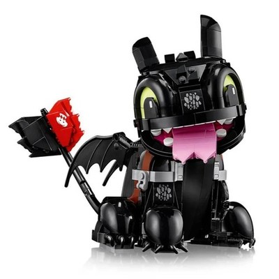 Toothless Night Dragon Building Blocks Toy Cute Pet Brick Set Xmas Gift ...