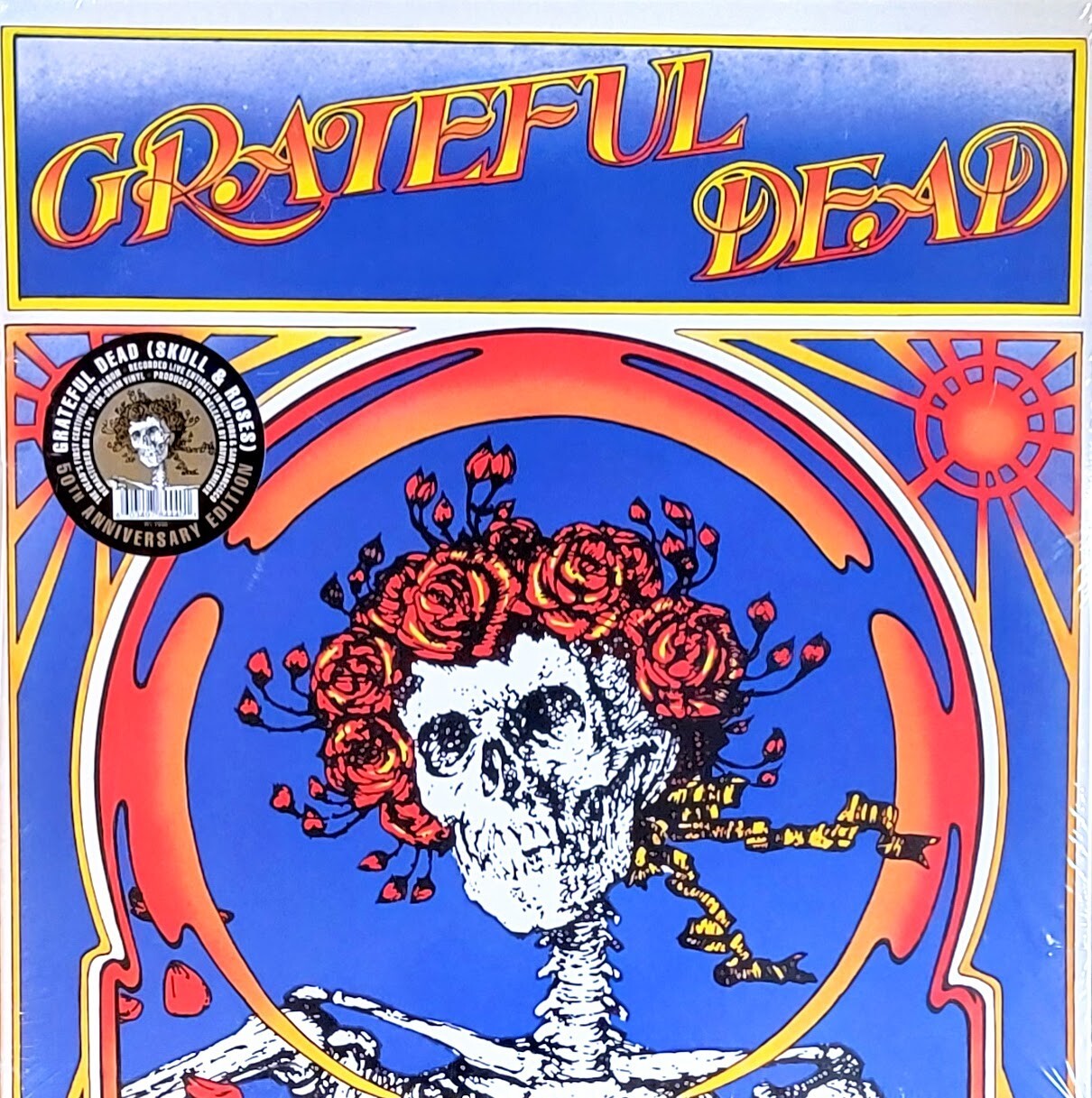 GRATEFUL DEAD - SKULL & ROSES - 180-GRAM VINYL 2-LP SET " NEW, SEALED ...